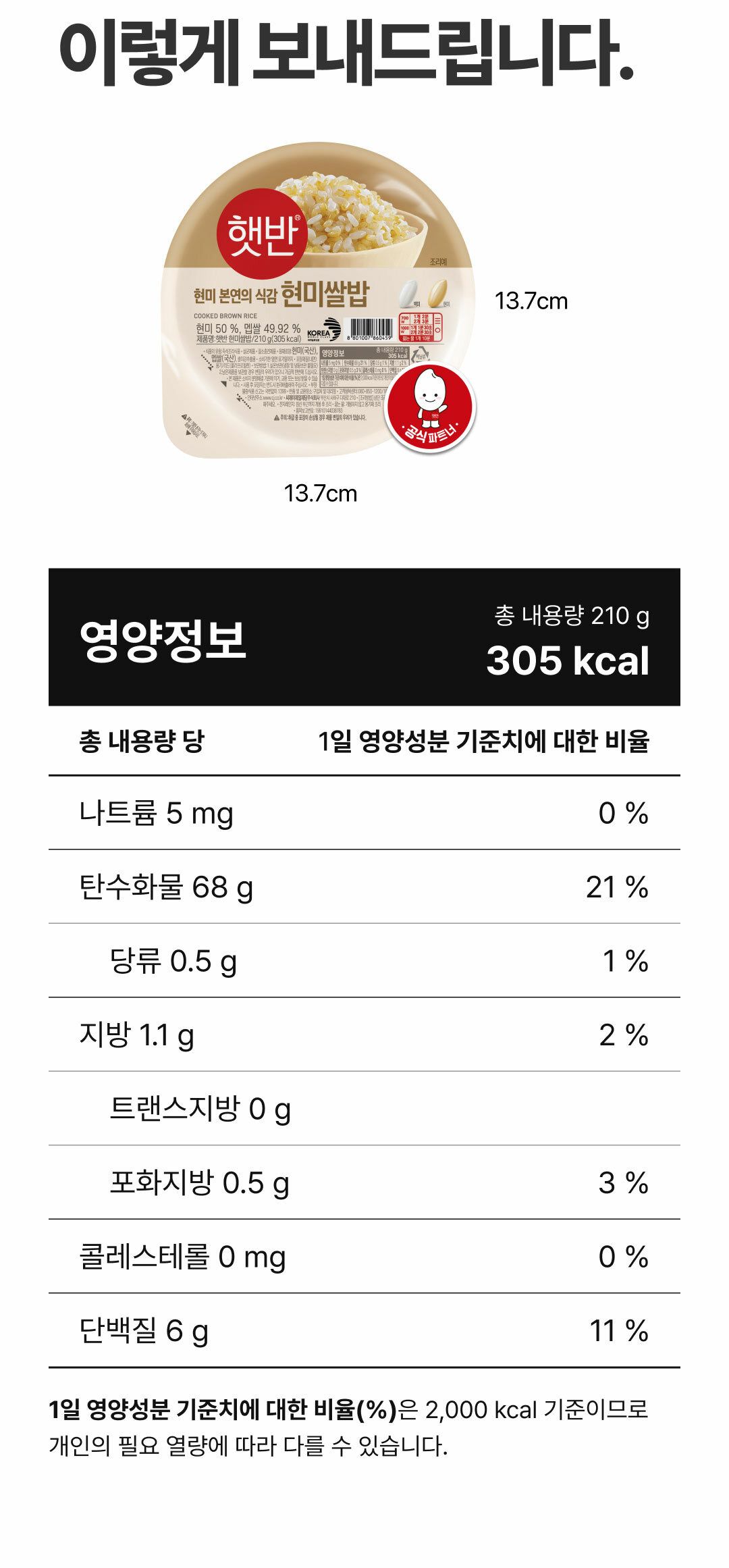 [wshop] 햇반 210g x24개+현미쌀밥 210g x12개(총 36개) 3906935 | 홈쇼핑모아